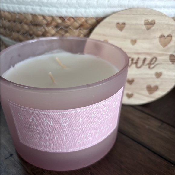 Sand + Fog | Bath & Body | Pineapple Coconut Candle | Poshmark